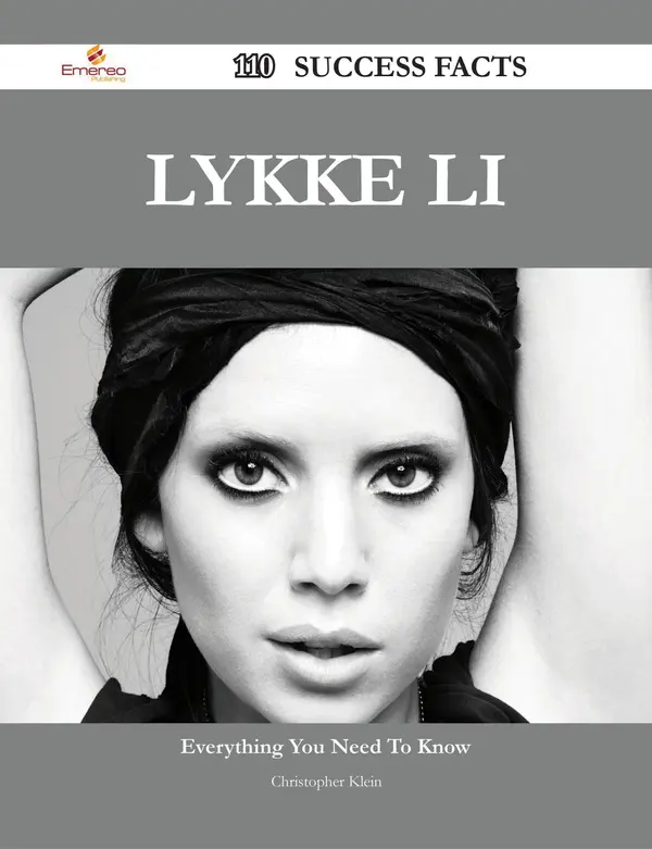 Lykke Li 110 Success Facts - Everything you need to know about Lykke Li ...